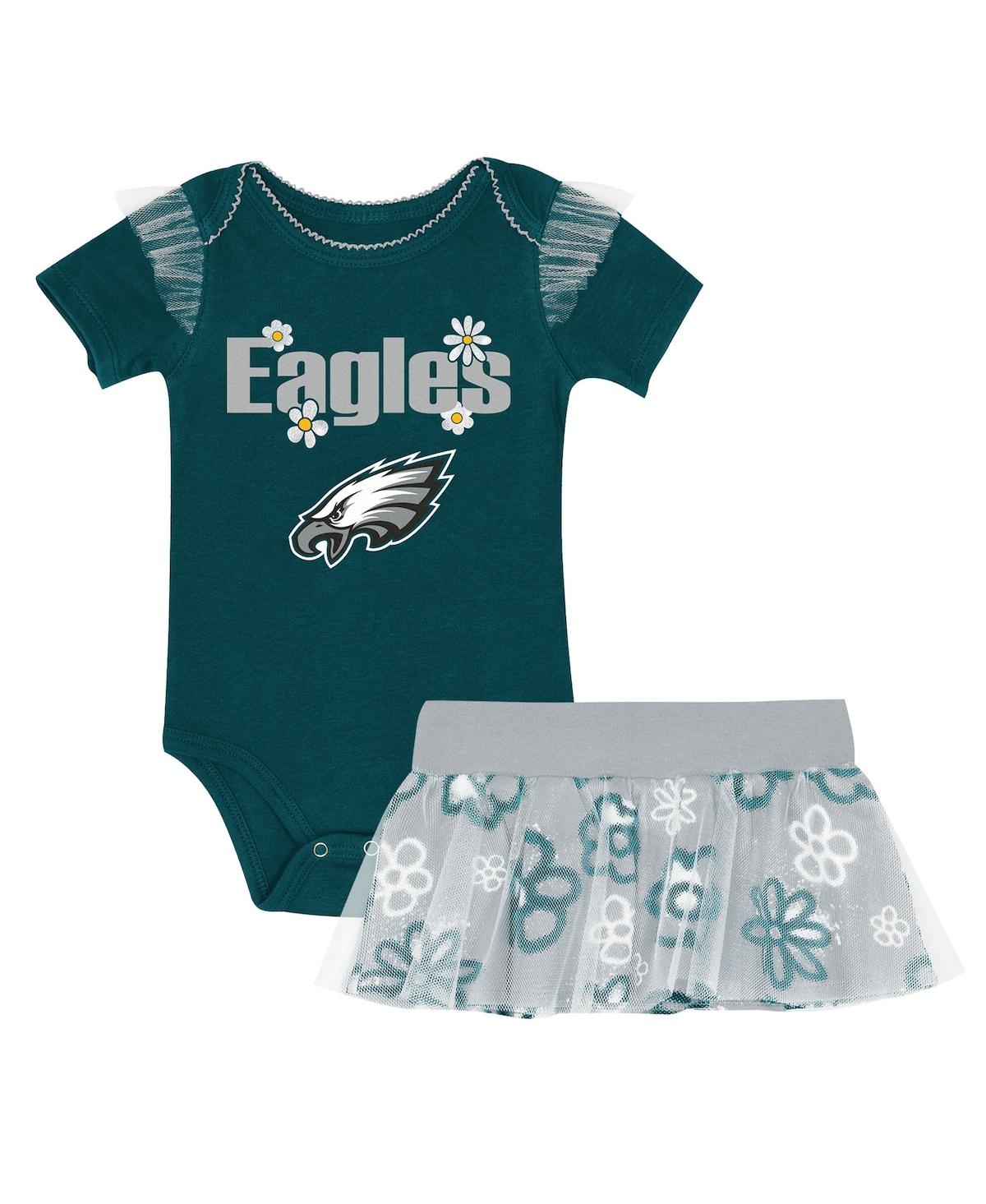 Click here for Outerstuff Girls Newborn 2-Piece Midnight Green Ph... prices