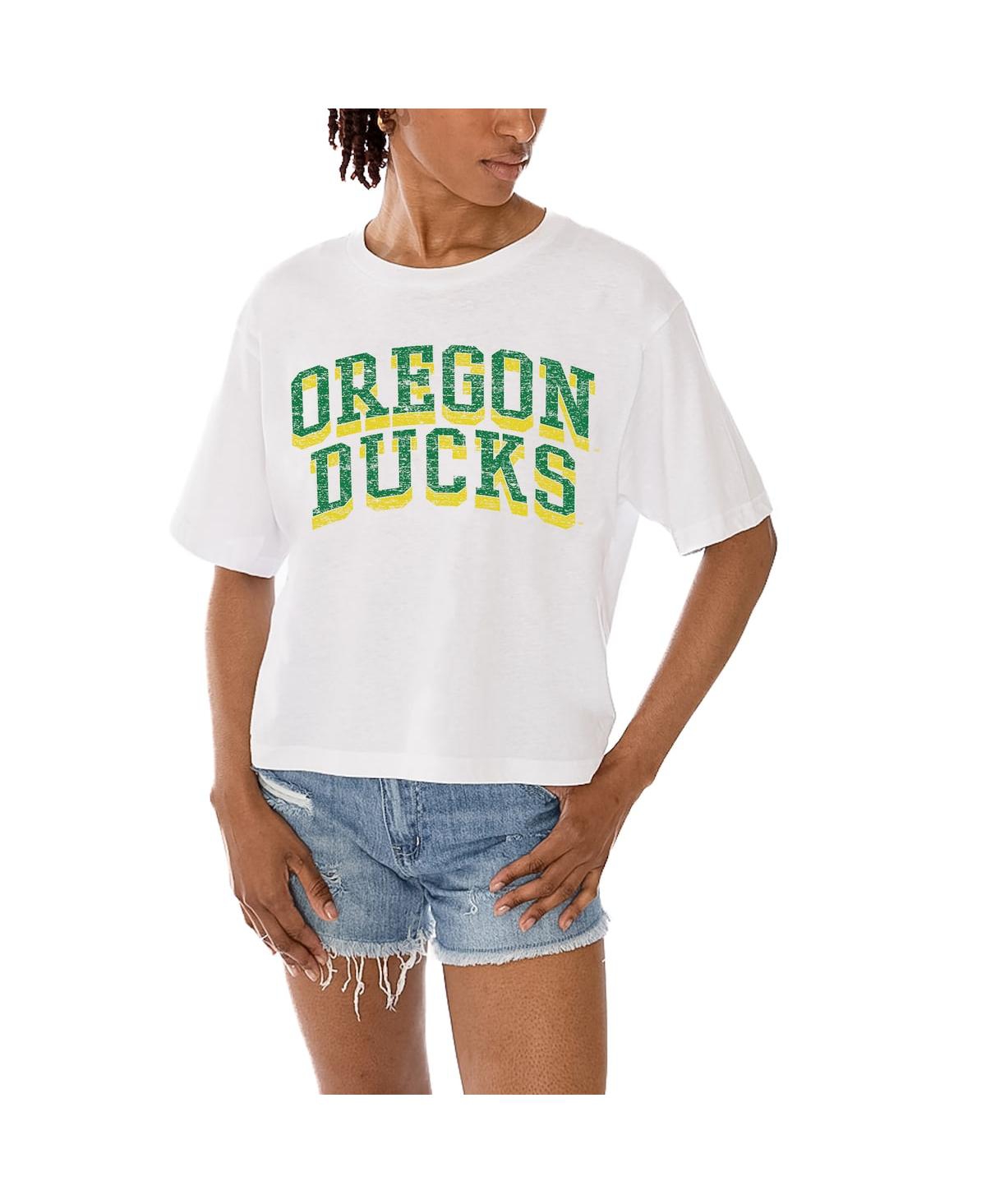 Click here for Gameday Couture Womens White Oregon Ducks Claim to... prices