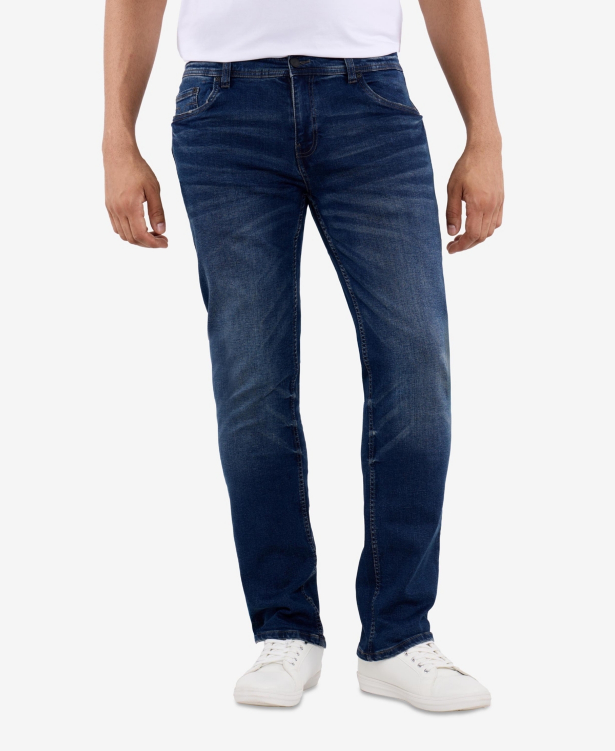 Click here for Xray Mens Slim Fit Jeans - Dark blue prices
