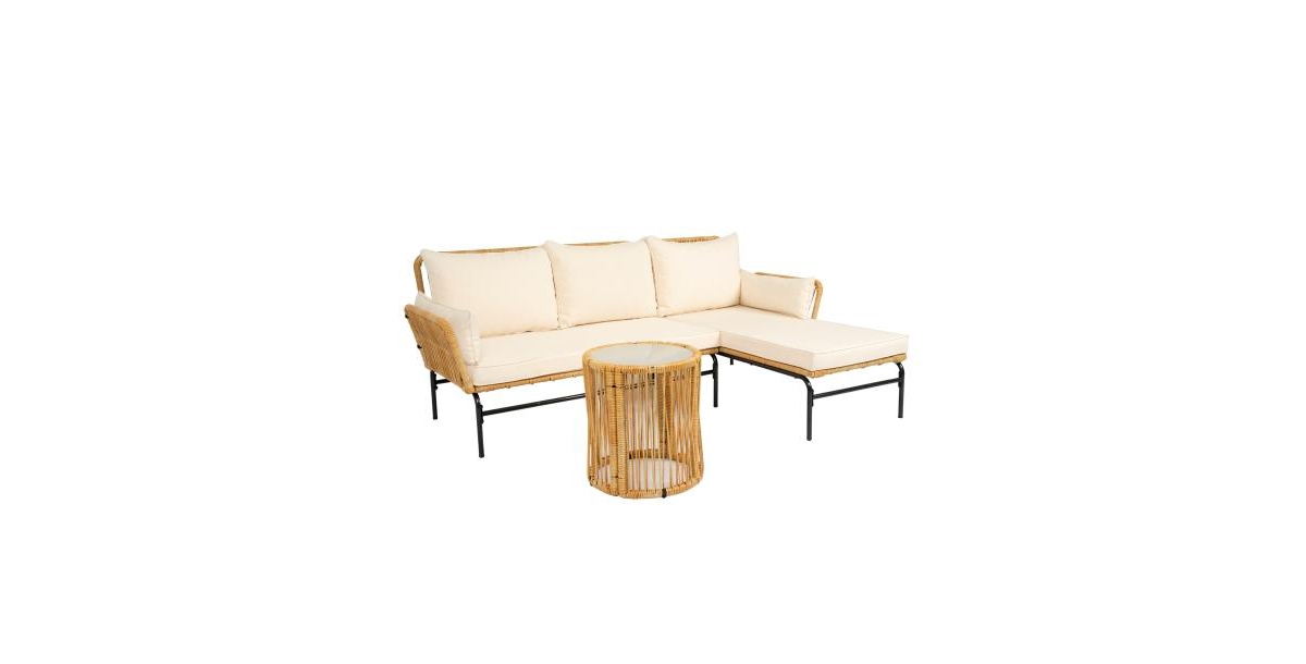 Click here for Flynama 3 Piece Outdoor Wicker Patio Set with 3.15... prices