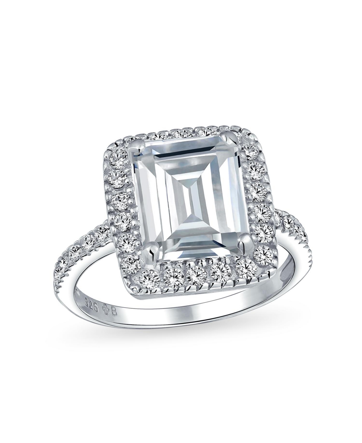 Click here for Bling Jewelry Art Deco Style 5CT Statement Cz Halo... prices