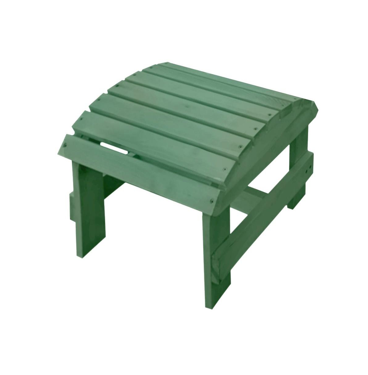 Click here for Jiallo Sea Green Adirondack Pine Ottoman - Color:... prices