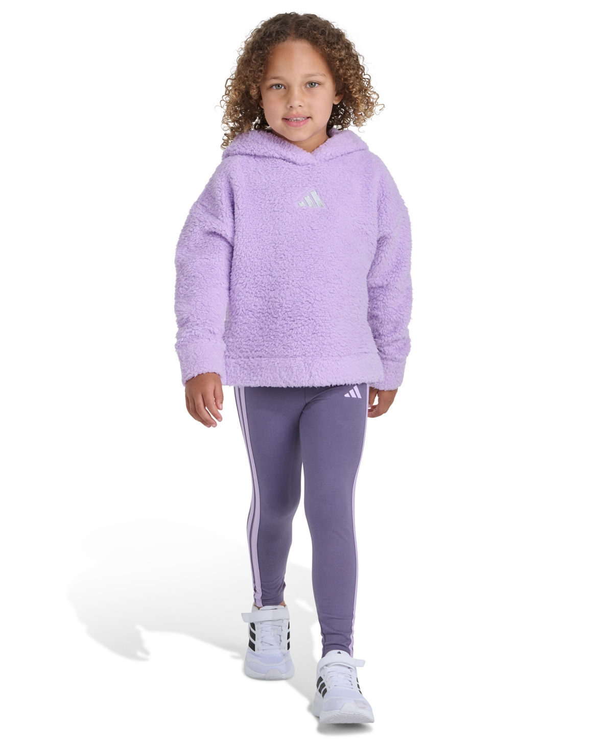 Click here for Adidas Toddler and Little Girls 2T-7 Two Piece Fle... prices