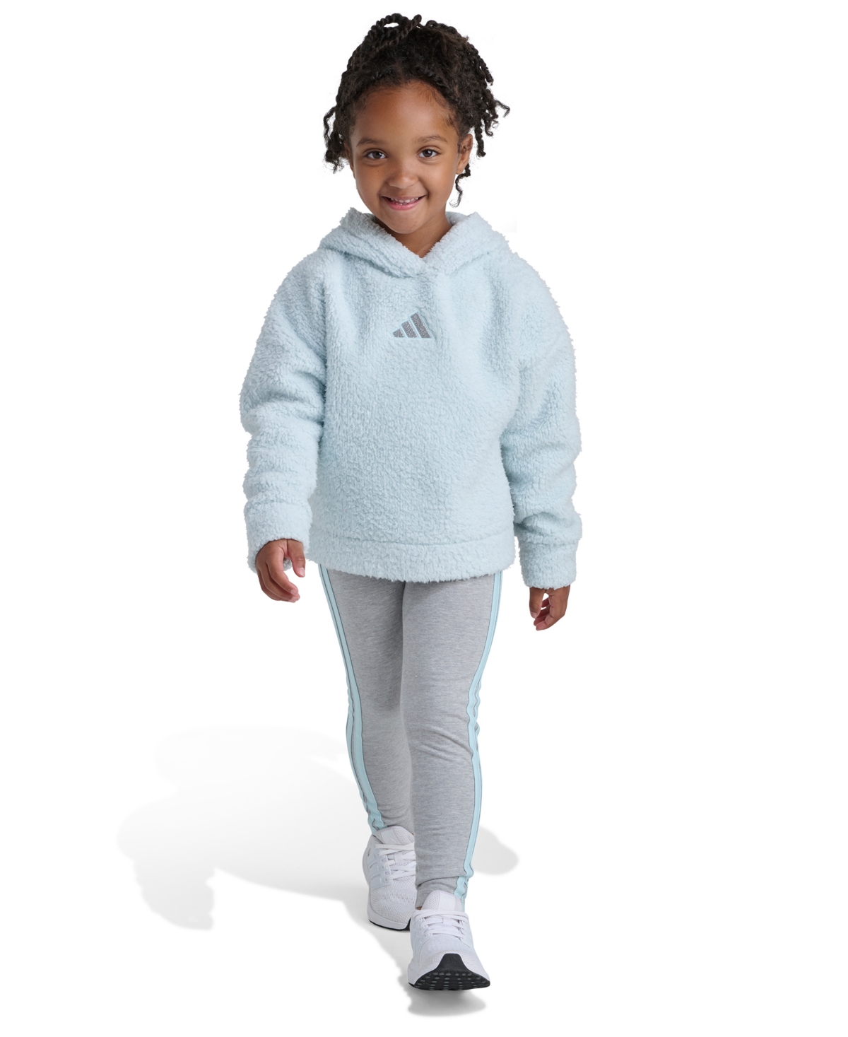 Click here for Adidas Toddler and Little Girls 2T-7 Two Piece Fle... prices