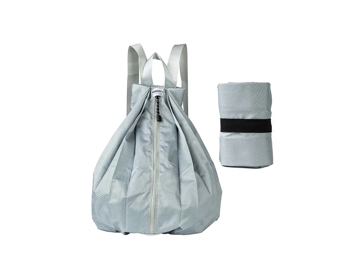 Click here for Clarissa Foldable Personal Item Bag - Grey prices