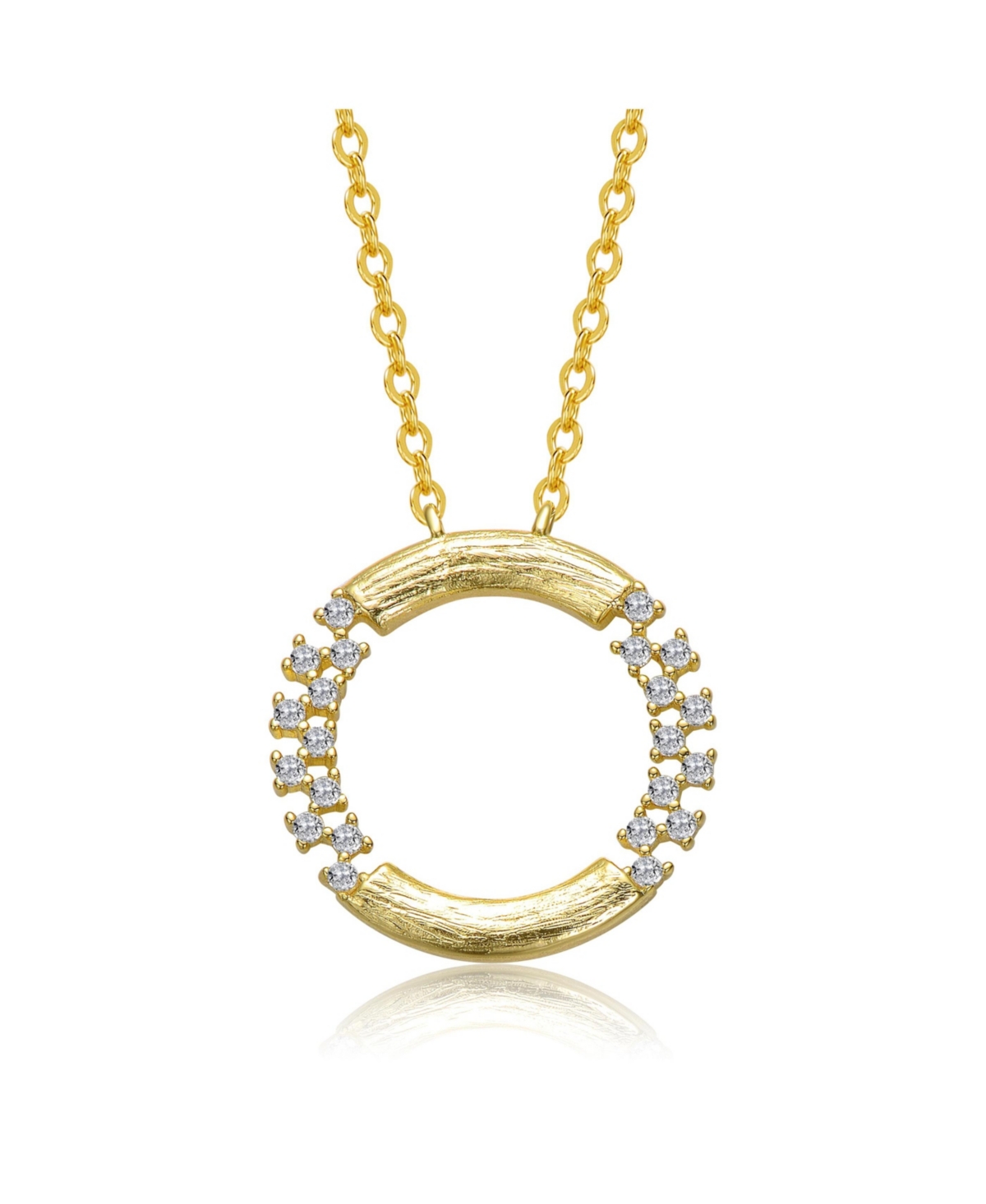 Click here for GiGiGirl 14K Gold Plated with Clear Cubic Zirconia... prices
