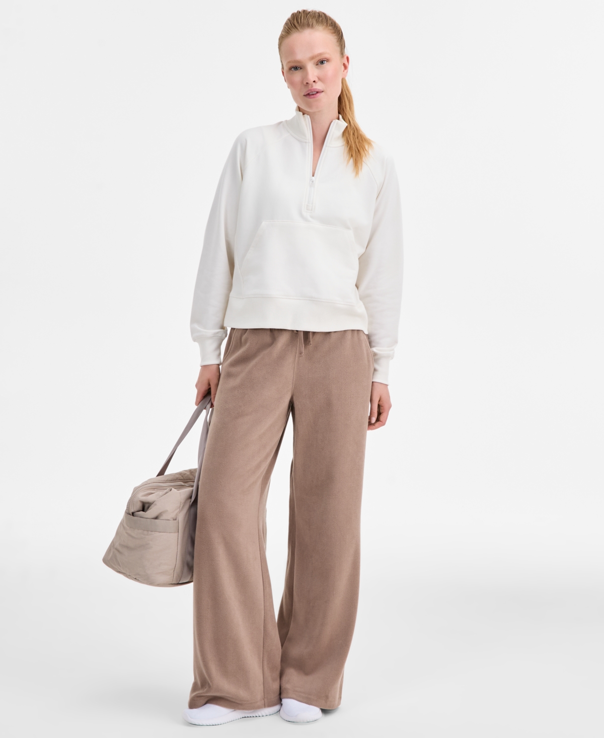 Click here for Id Ideology Womens Butter Fleece Drawstring-Waist... prices
