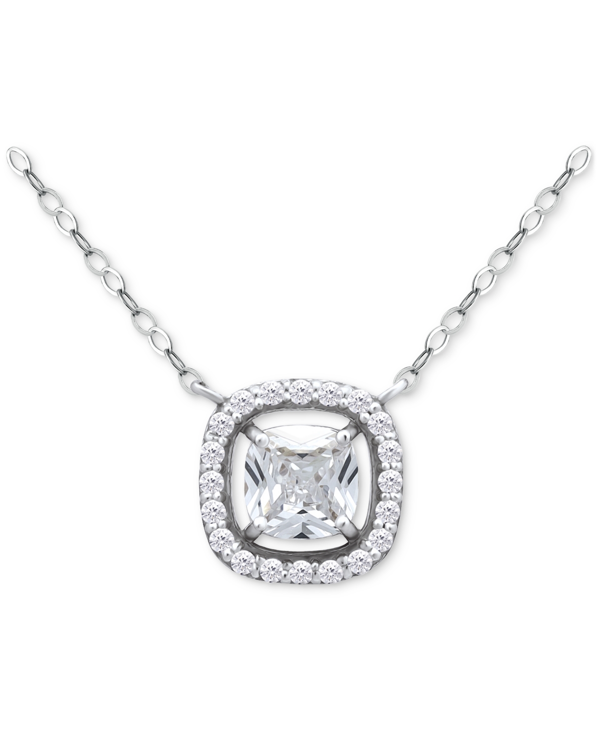Click here for Giani Bernini Cushion Cut Necklace (1-5/8 ct. t.w.... prices