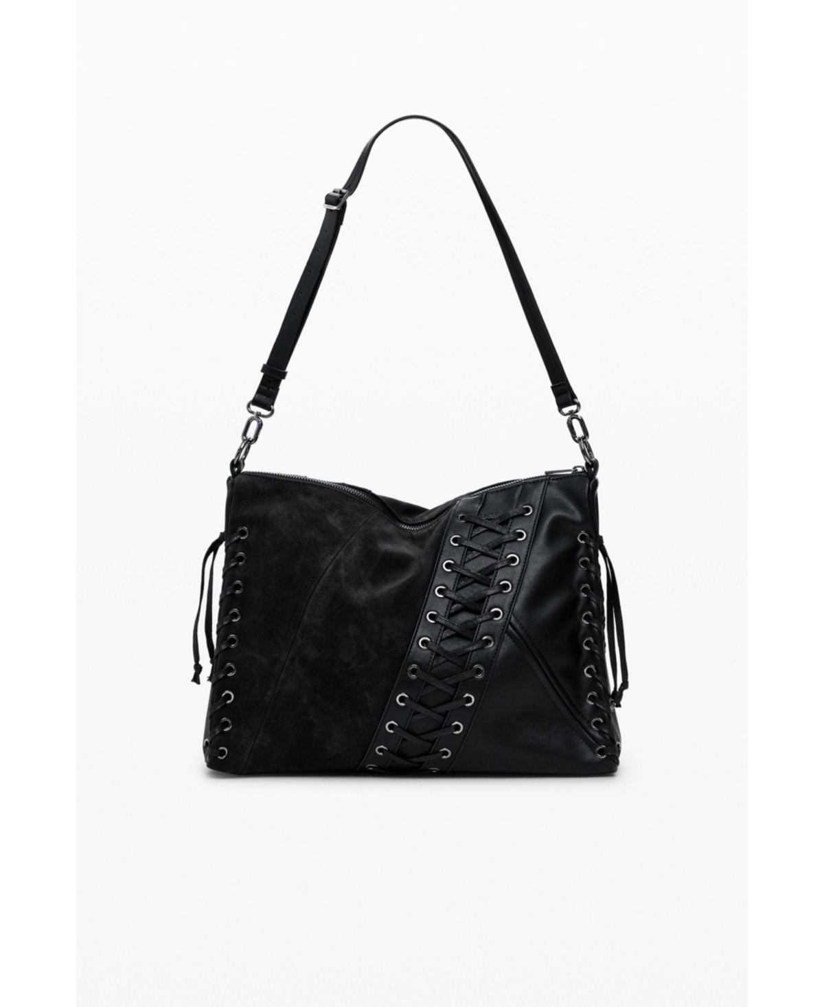 Click here for Desigual Womens Medium faux leather crossbody bag... prices