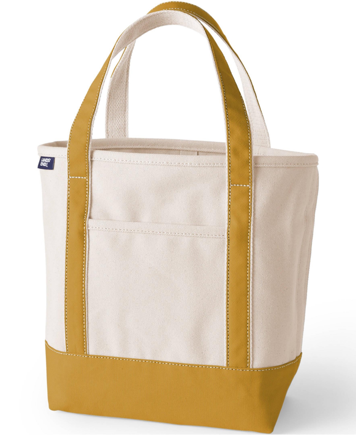 Click here for Lands End Medium 5 Pocket Open Top Canvas Tote Bag... prices