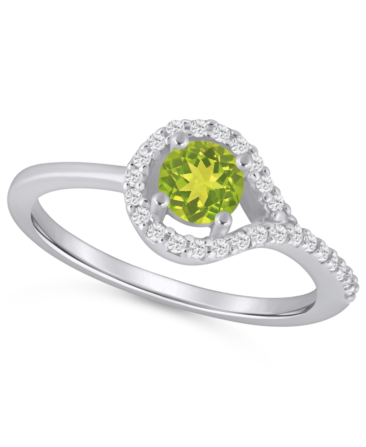 Click here for Macys Gemstone and Diamond Ring (1/6 ct. t.w.) in... prices