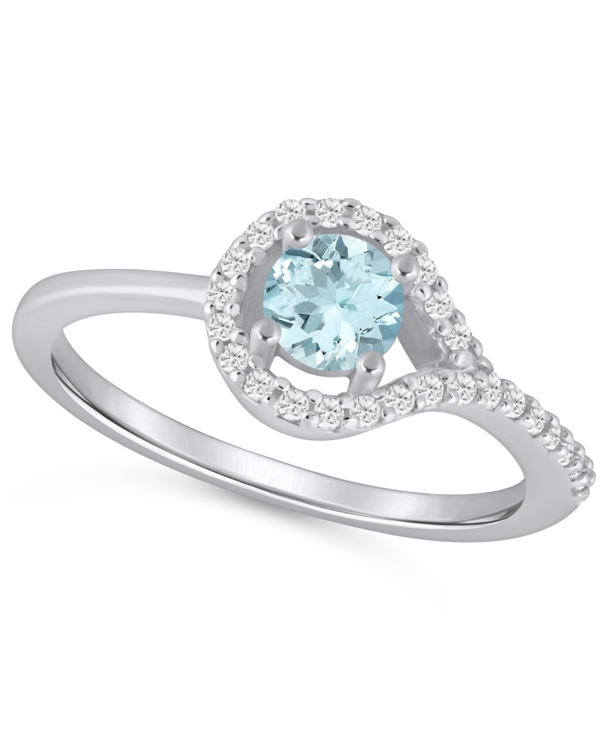 Click here for Macys Gemstone and Diamond Ring (1/6 ct. t.w.) in... prices