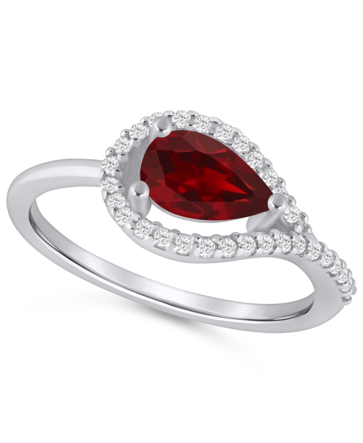 Click here for Macys Gemstone and Diamond Ring (1/5 ct. t.w.) in... prices