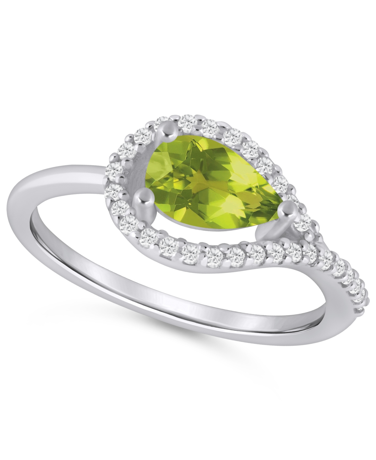 Click here for Macys Gemstone and Diamond Ring (1/5 ct. t.w.) in... prices