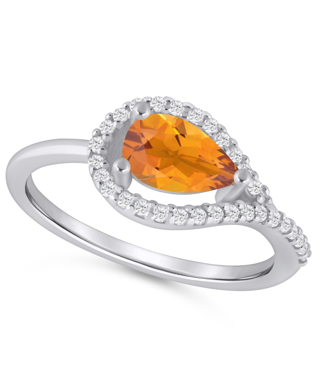 Click here for Macys Gemstone and Diamond Ring (1/5 ct. t.w.) in... prices