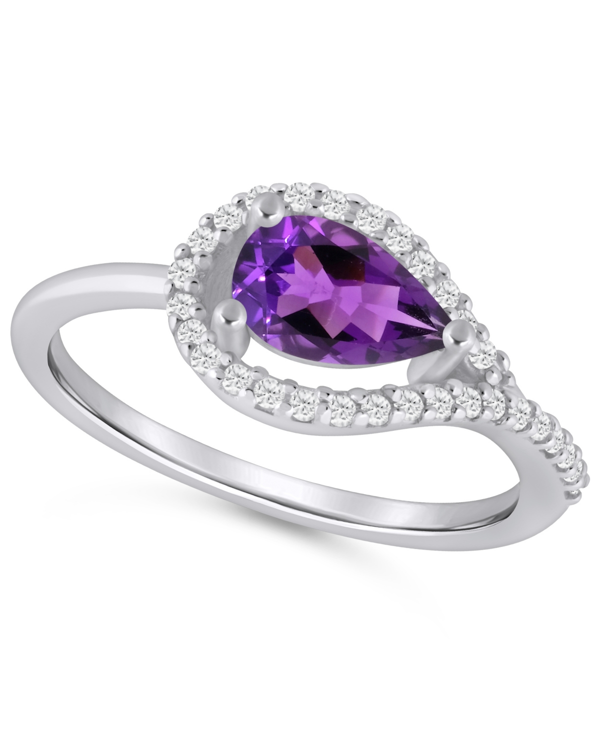 Click here for Macys Gemstone and Diamond Ring (1/5 ct. t.w.) in... prices