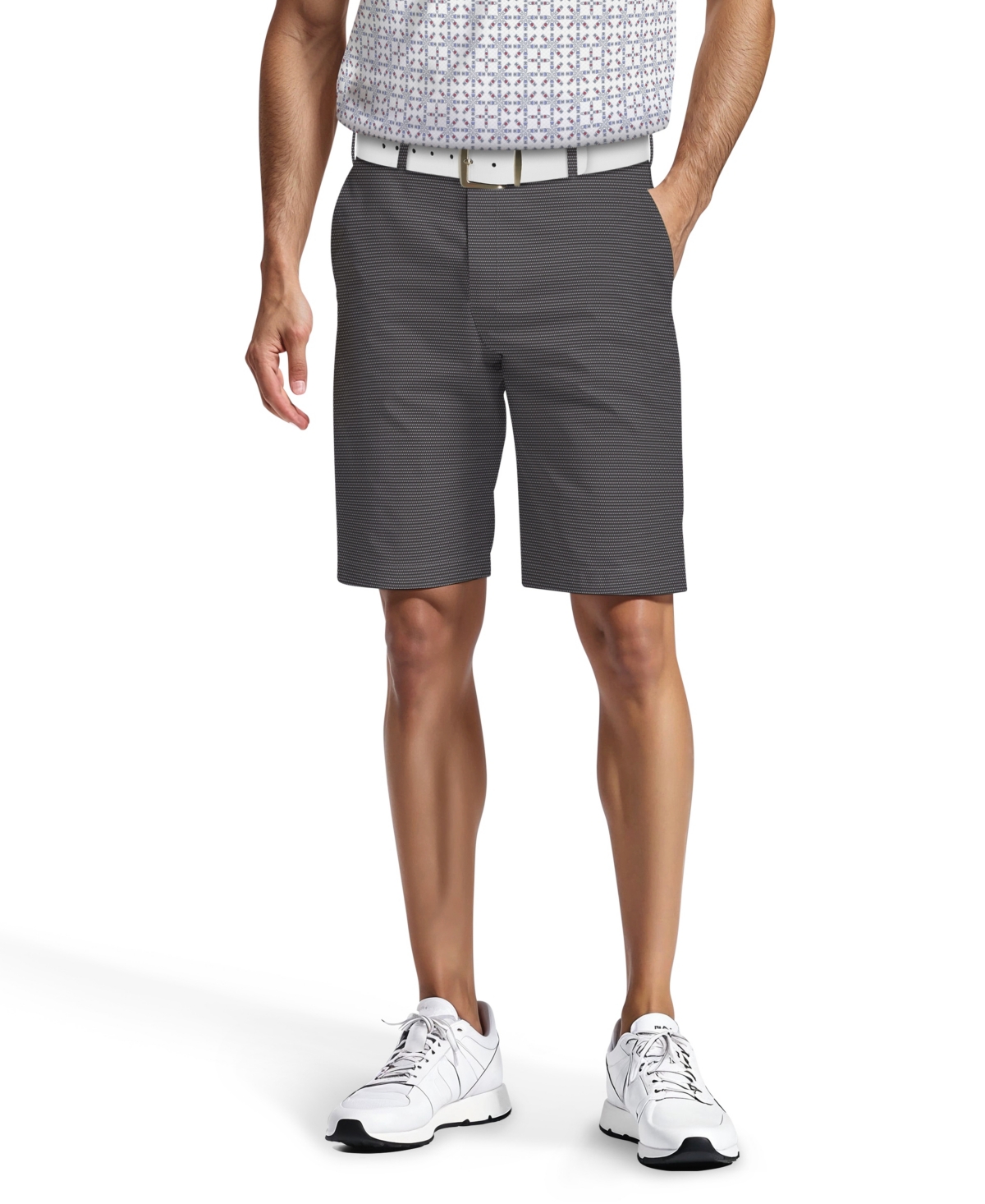 Click here for Pga Tour Mens Micro-Geo Printed Golf Shorts - Cavi... prices