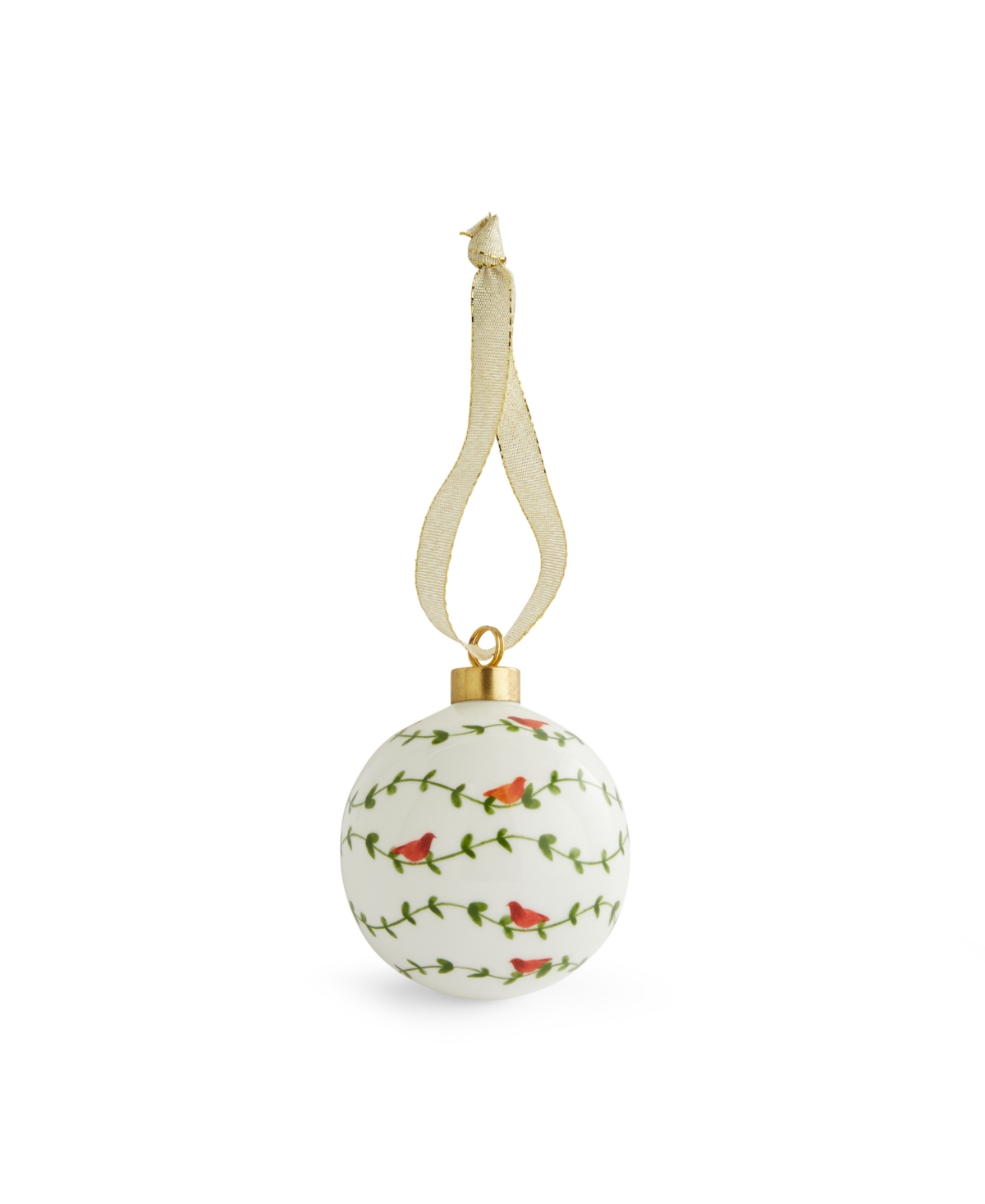 Click here for Spode Kit Kemp Christmas Vine Bird Bauble Ornament... prices