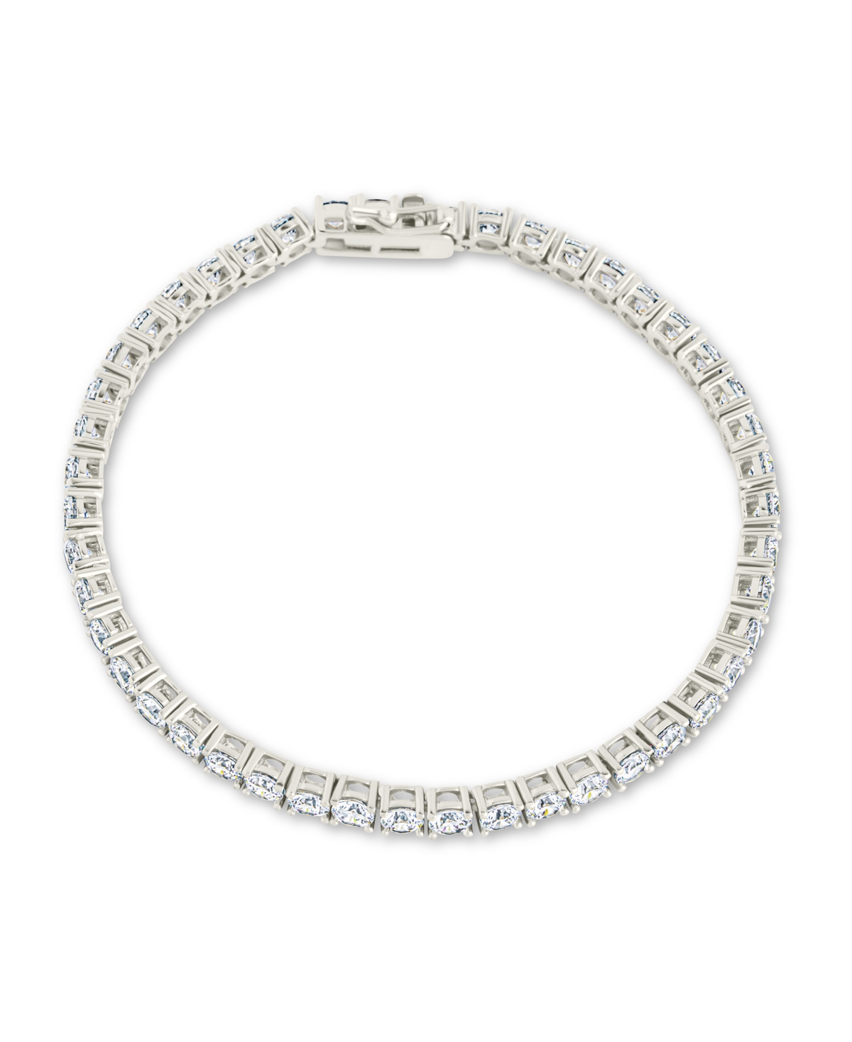 Click here for Sterling Forever Jadon Cubic Zirconia Tennis Brace... prices