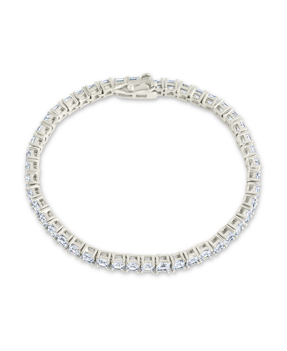 Click here for Sterling Forever Brette Cubic Zirconia Tennis Brac... prices
