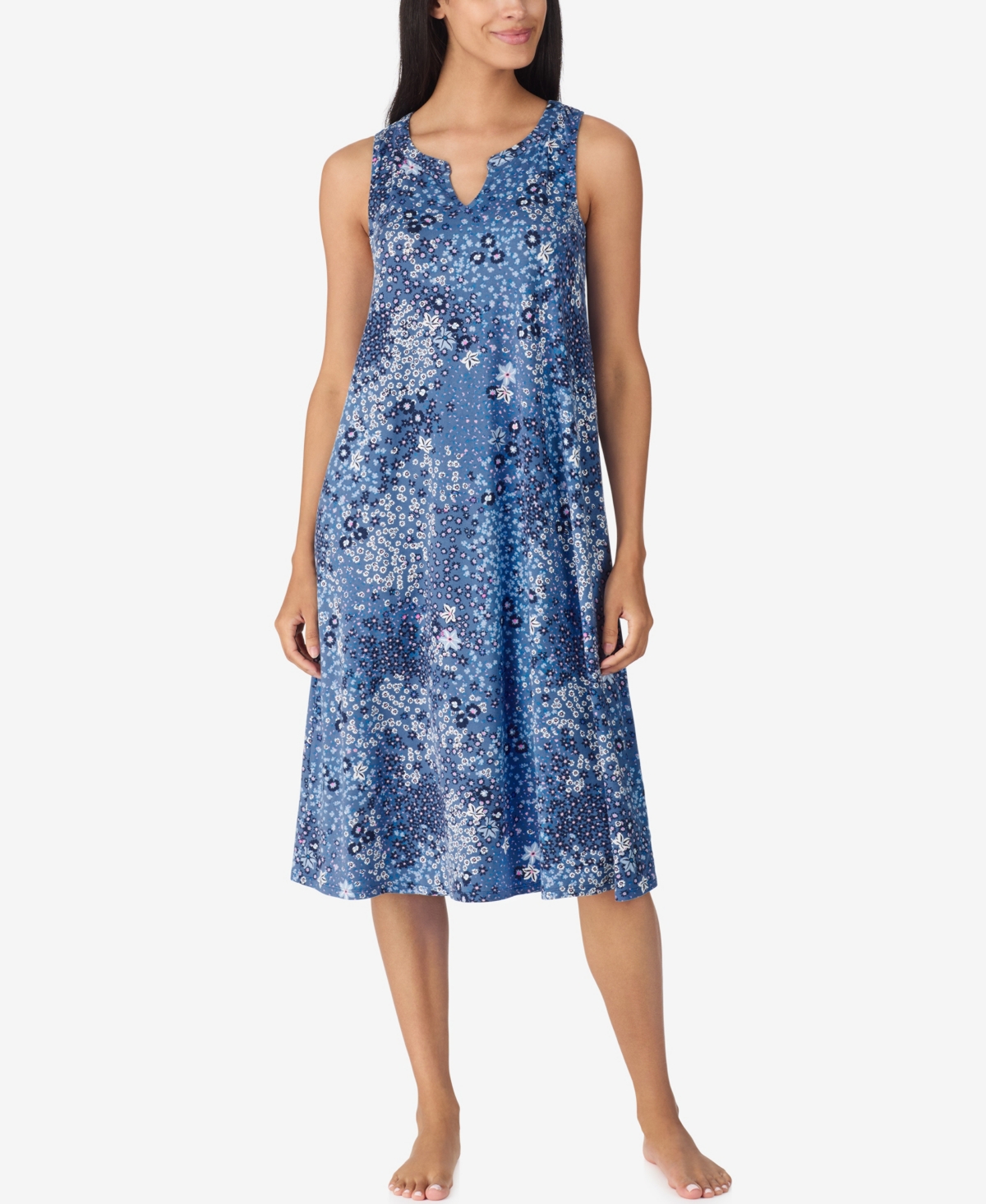 Click here for Ellen Tracy Womens Sleeveless Midi Gown - Light bl... prices