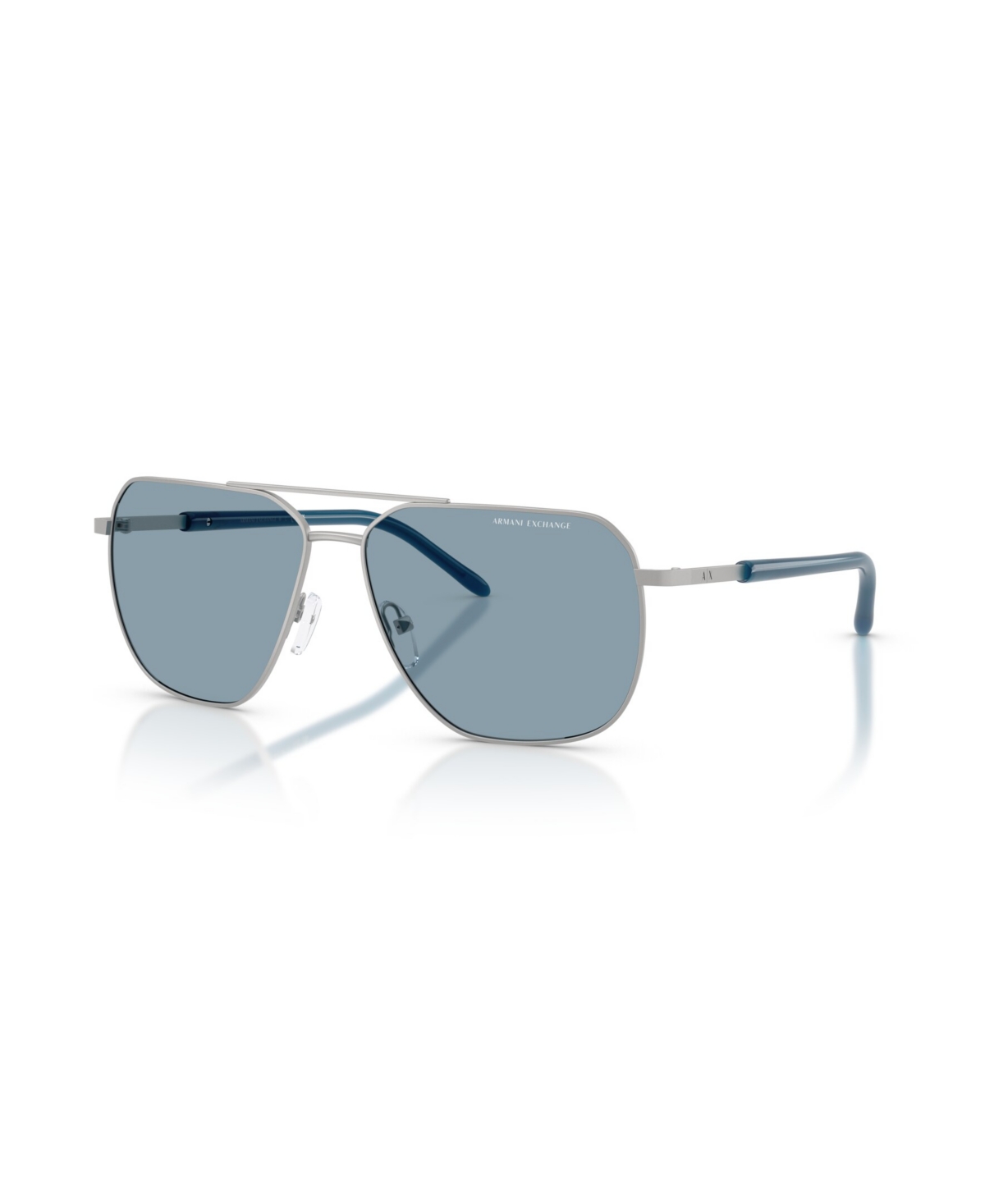 Click here for Armani Exchange Mens Sunglasses AX2057S - Matte Si... prices