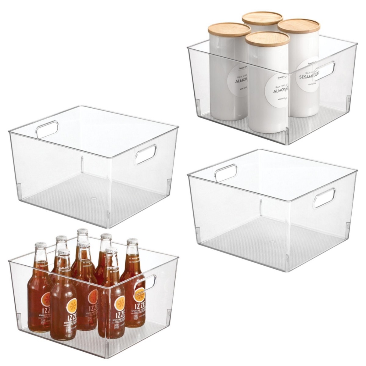 Click here for mDesign Plastic Kitchen Pantry Storage Organizer C... prices