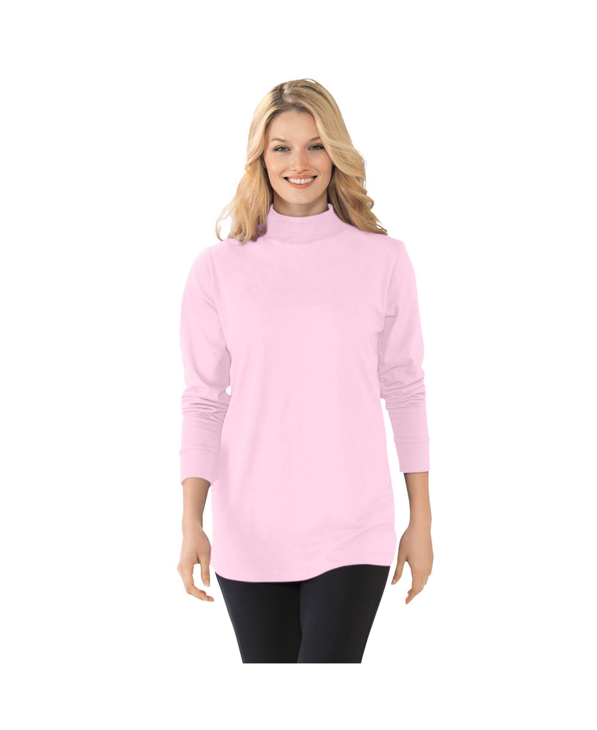Click here for Woman Within Plus Size Within Perfect Long-Sleeve... prices