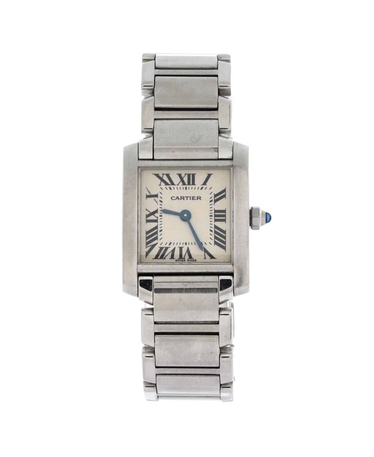 Click here for Pre-Owned Cartier Tank Francaise Quartz Watch in S... prices
