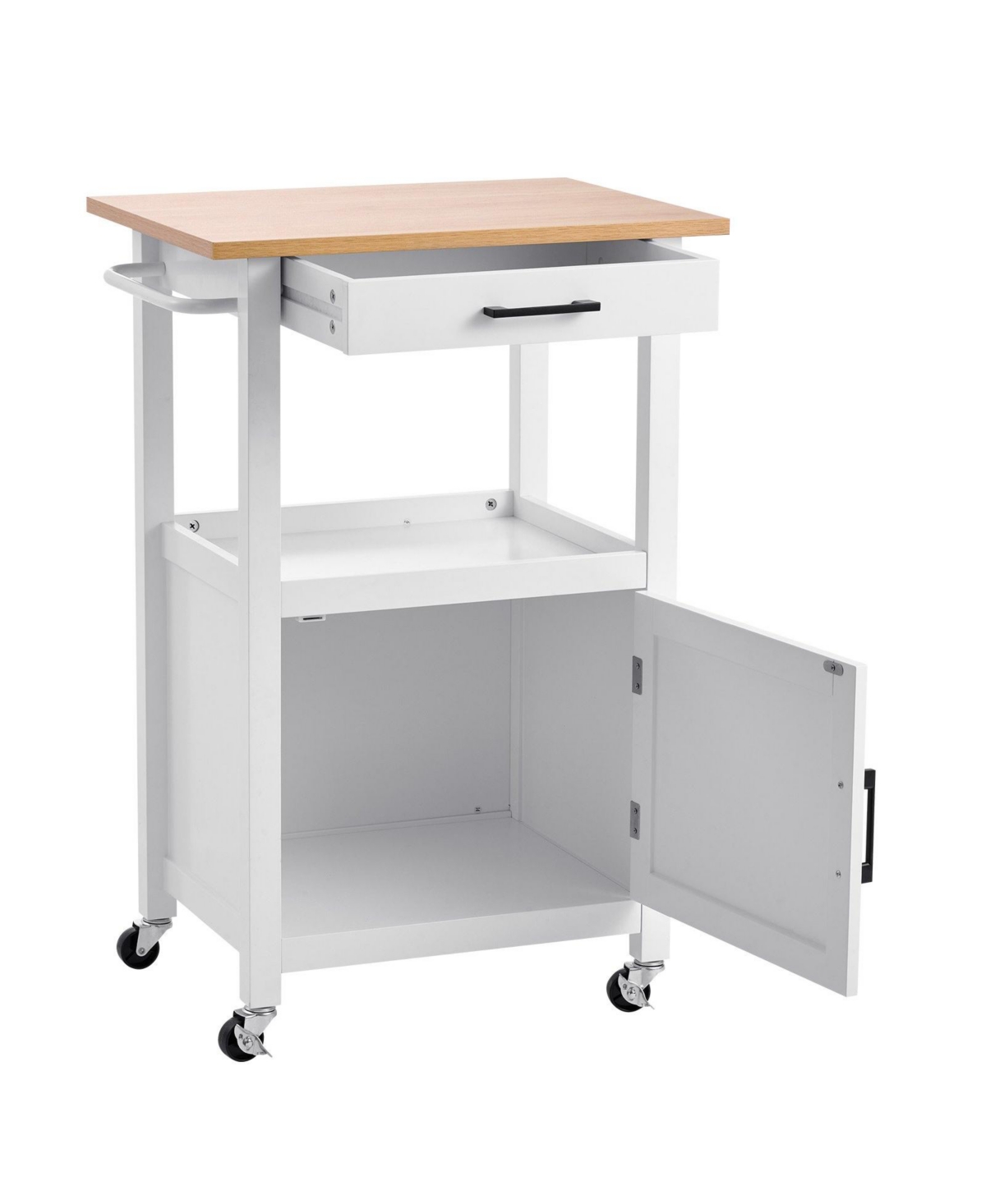 Click here for Slickblue Kitchen Island Cart with Rolling Storage... prices