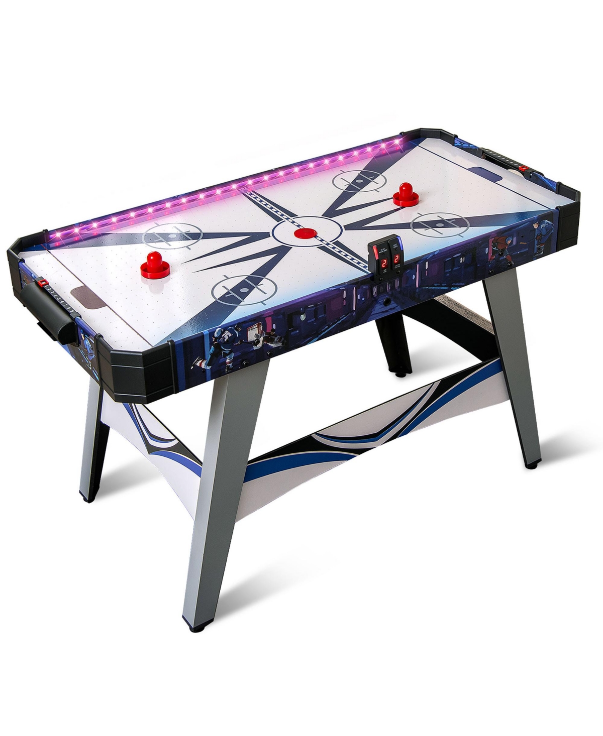 Click here for Gymax 54 Air Hockey Game Table w/2 Pushers Pucks A... prices