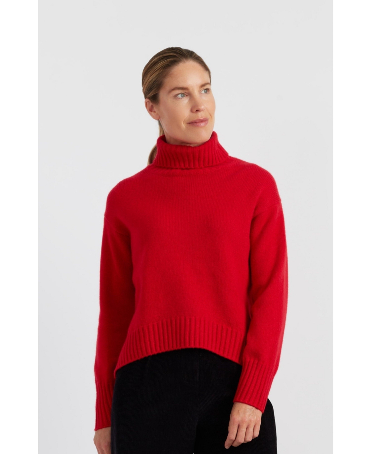 Click here for Chinti & Parker Womens Pure Cashmere Relaxed Rolln... prices