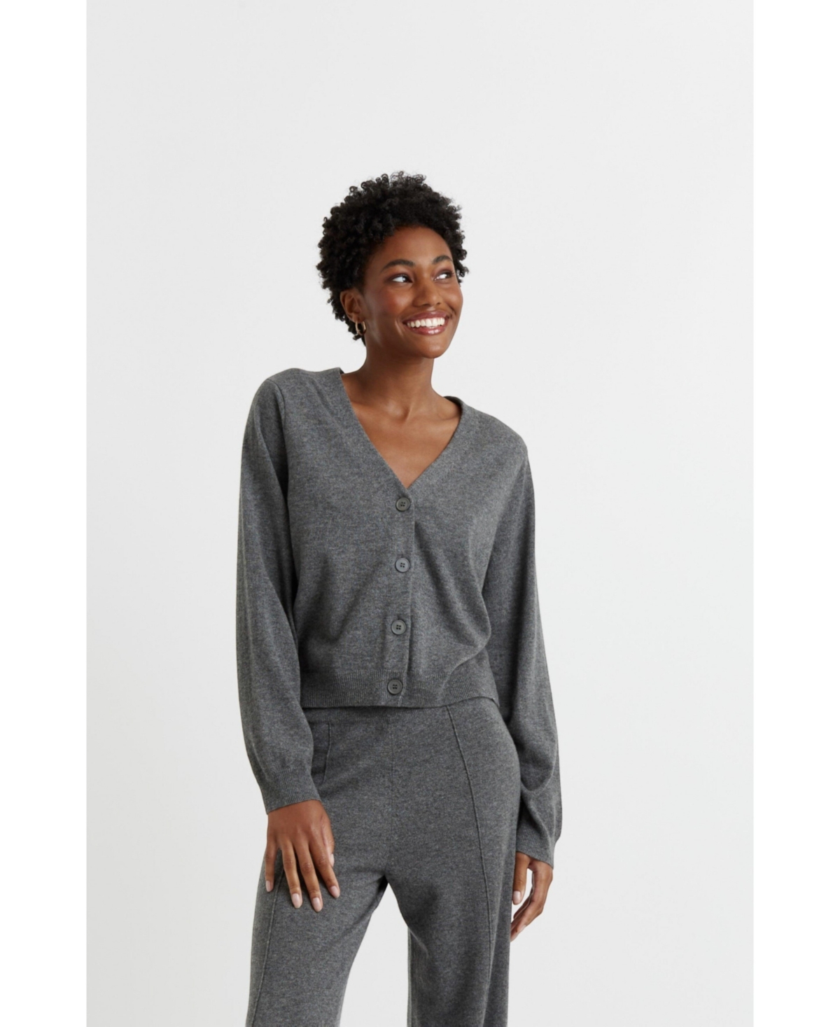 Click here for Chinti & Parker Womens Wool Cashmere Cropped Cardi... prices