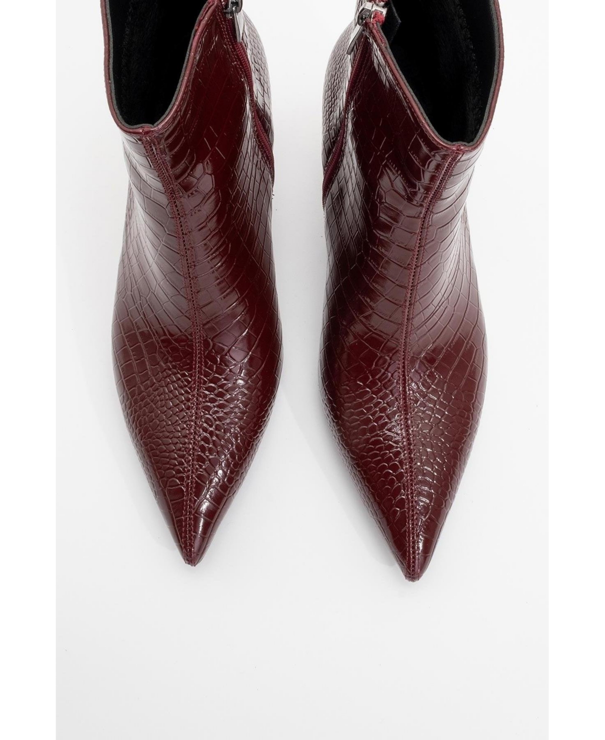 Click here for Prologue Shoes Noya Stiletto Boot (Women) - Burgun... prices