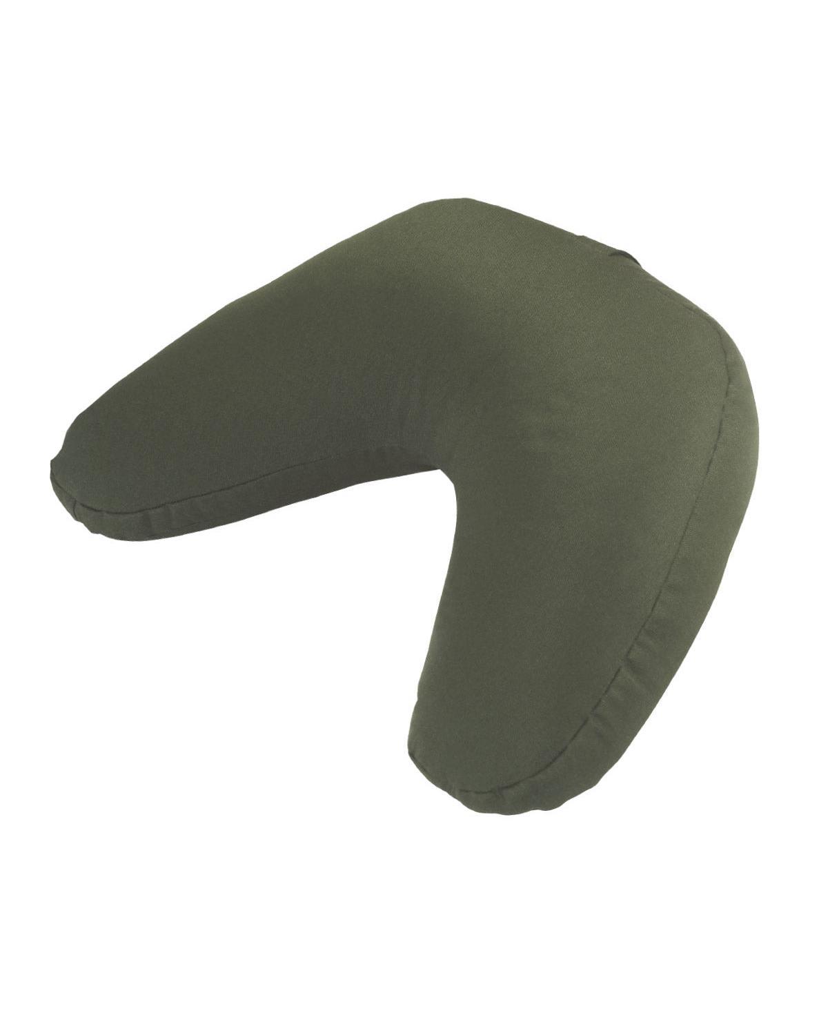 Click here for Hugger Mugger V-Shaped Meditation Cushion - Olive prices