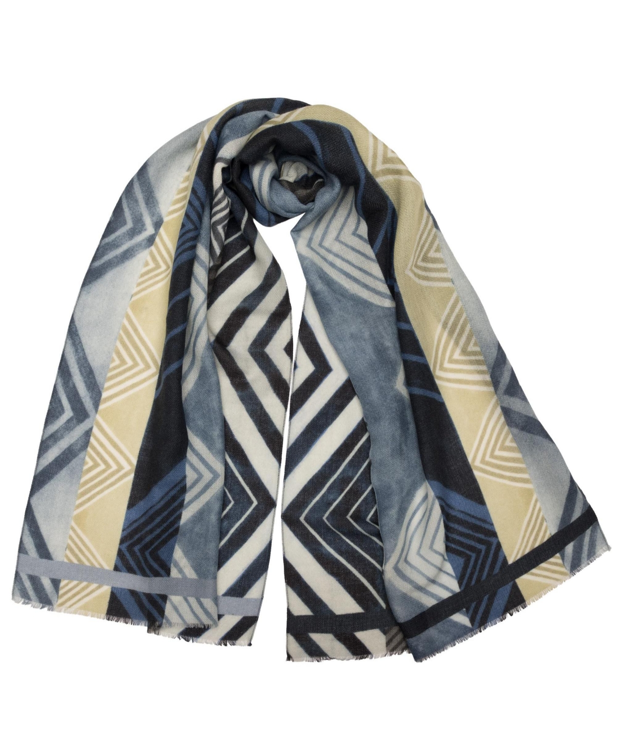 Click here for Elizabetta Corvara - Wool Scarf - Blue prices