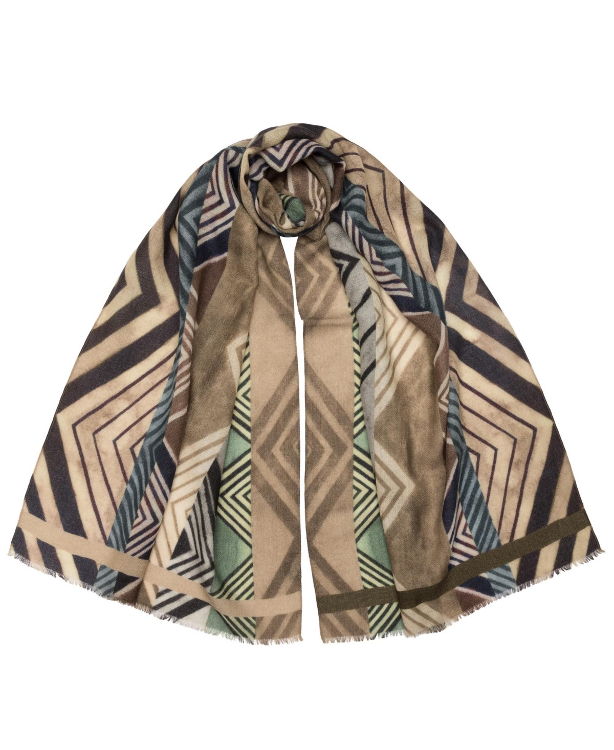 Click here for Elizabetta Corvara - Wool Scarf - Tan prices