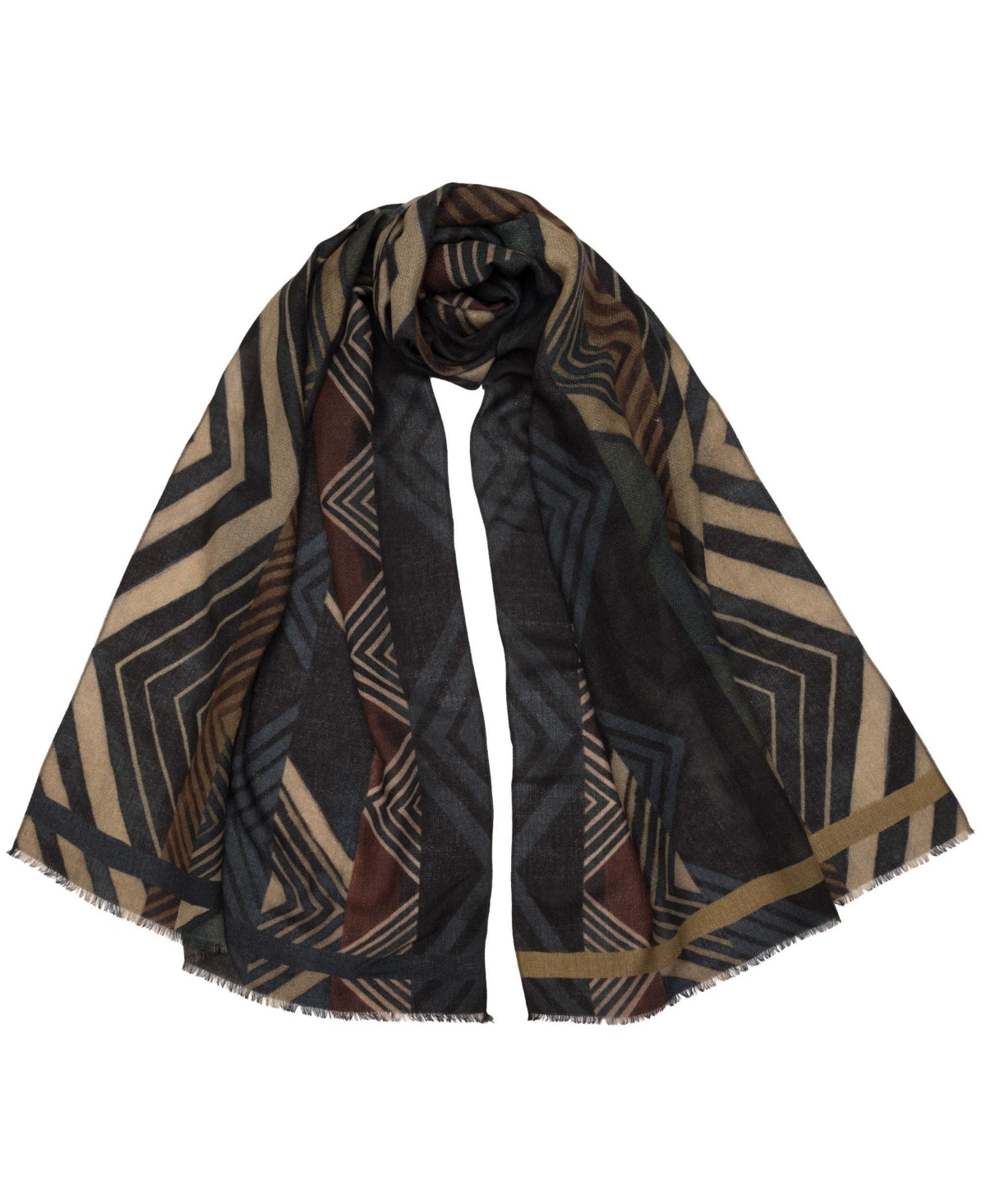 Click here for Elizabetta Corvara - Wool Scarf - Charcoal prices