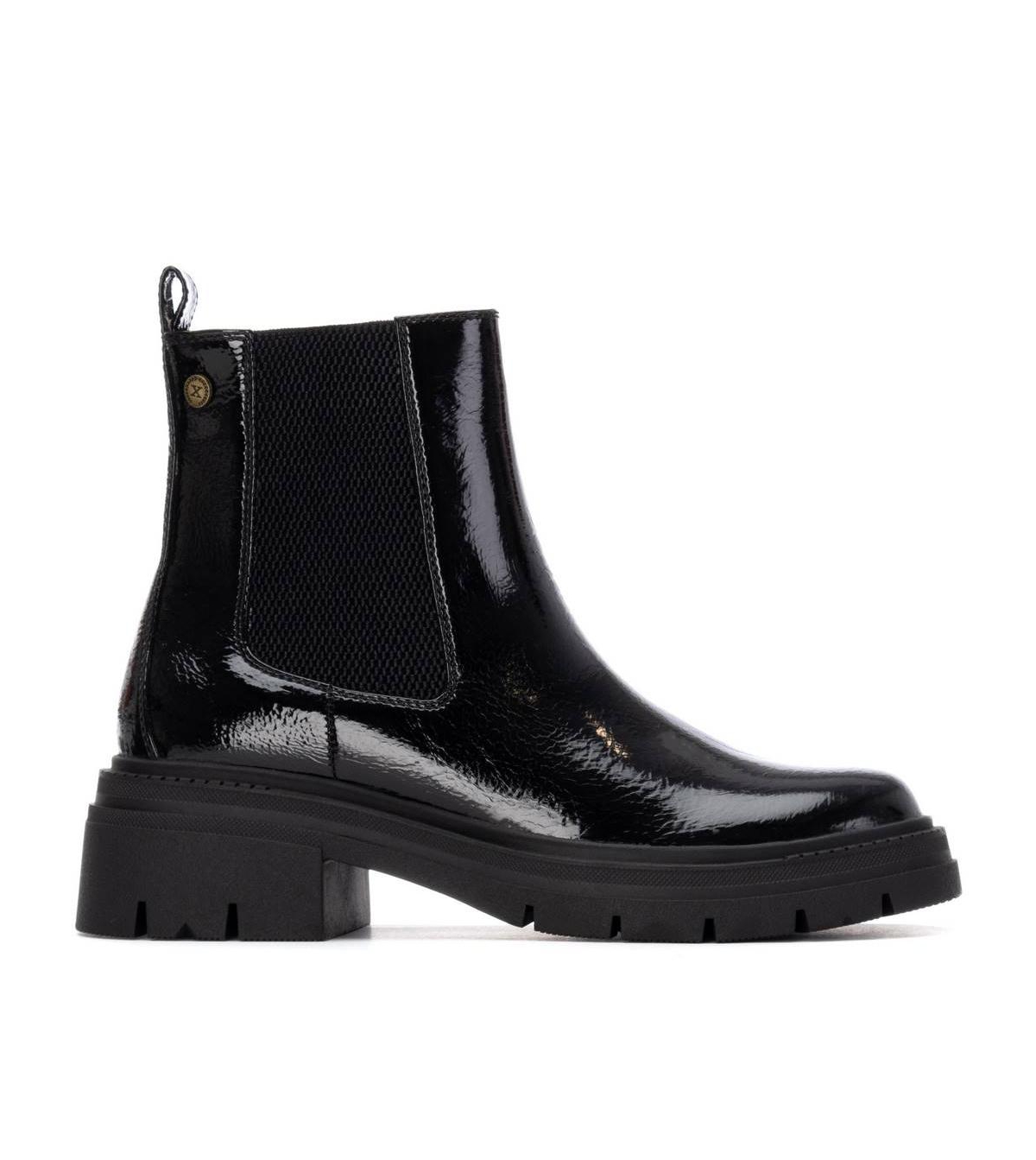 Click here for Xti Womens Patent Leather Chelsea Booties By Xti -... prices