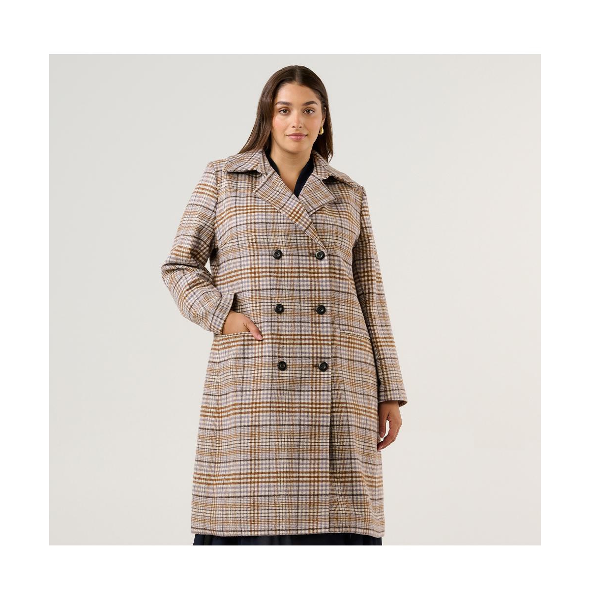 Click here for Estelle Womens Frostfall Coat - Brown prices