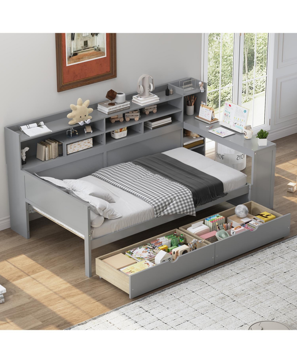 Click here for Streamdale Furniture Twin Daybed with Storage & De... prices