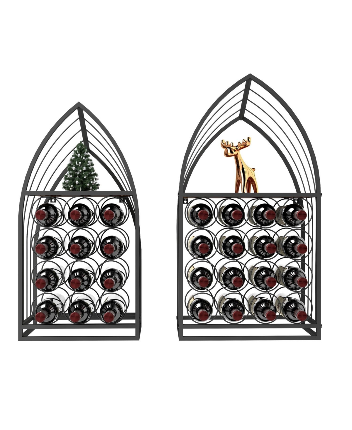 Click here for Streamdale Furniture Sailboat Wine Rack - Black prices