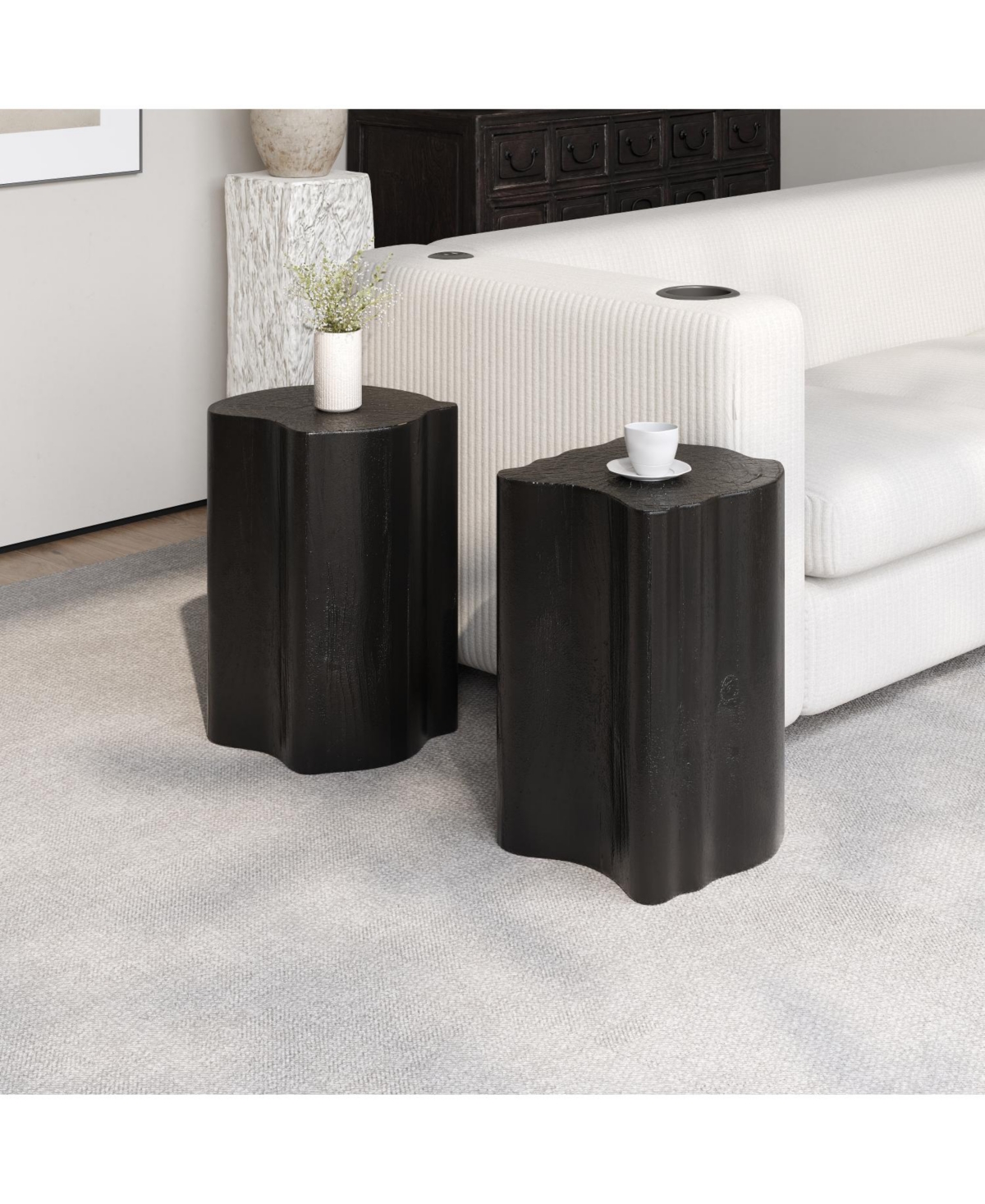 Click here for Streamdale Furniture Irregular End Table - Split D... prices
