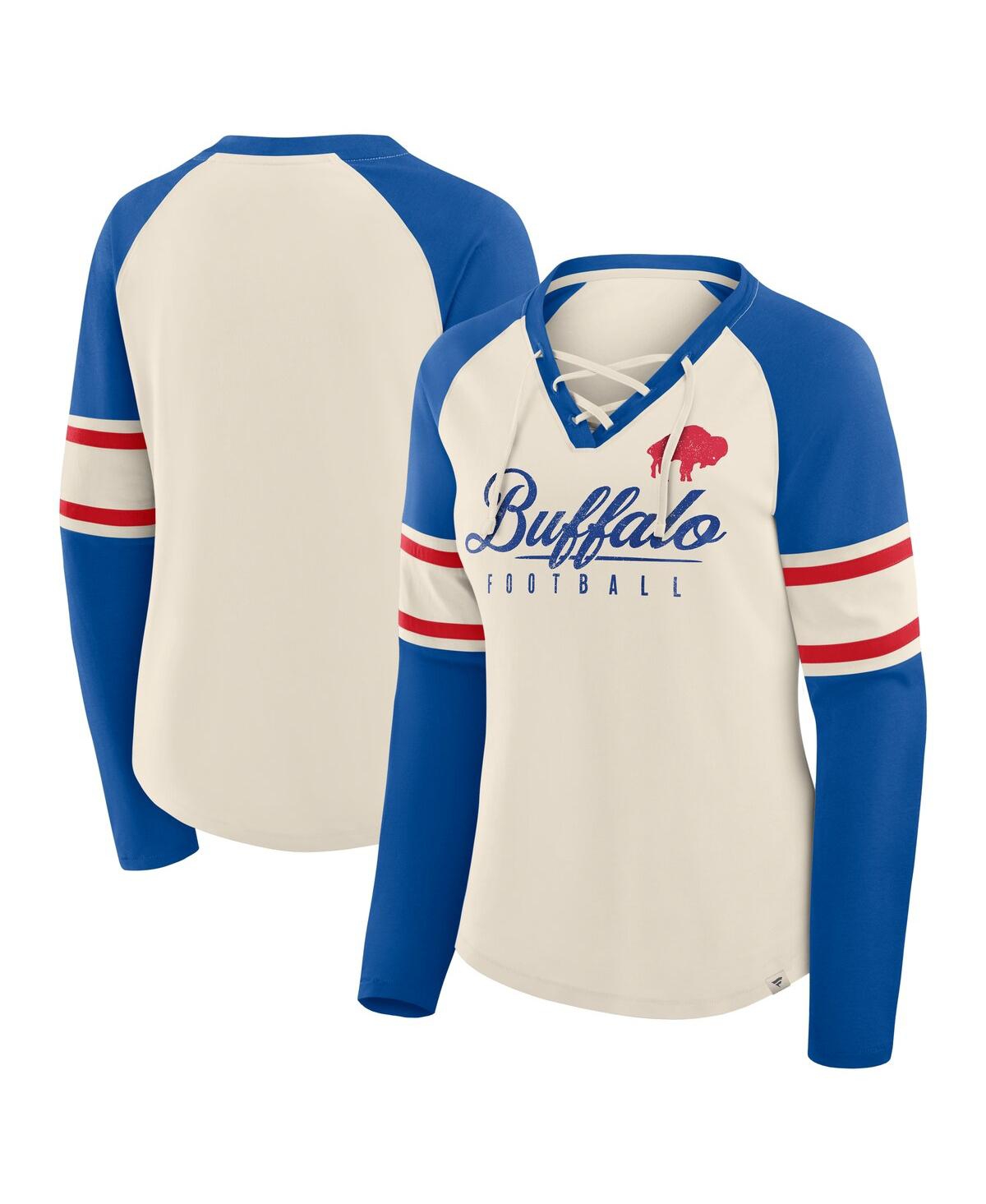 Click here for Fanatics Womens Cream/Royal Buffalo Bills Hometown... prices