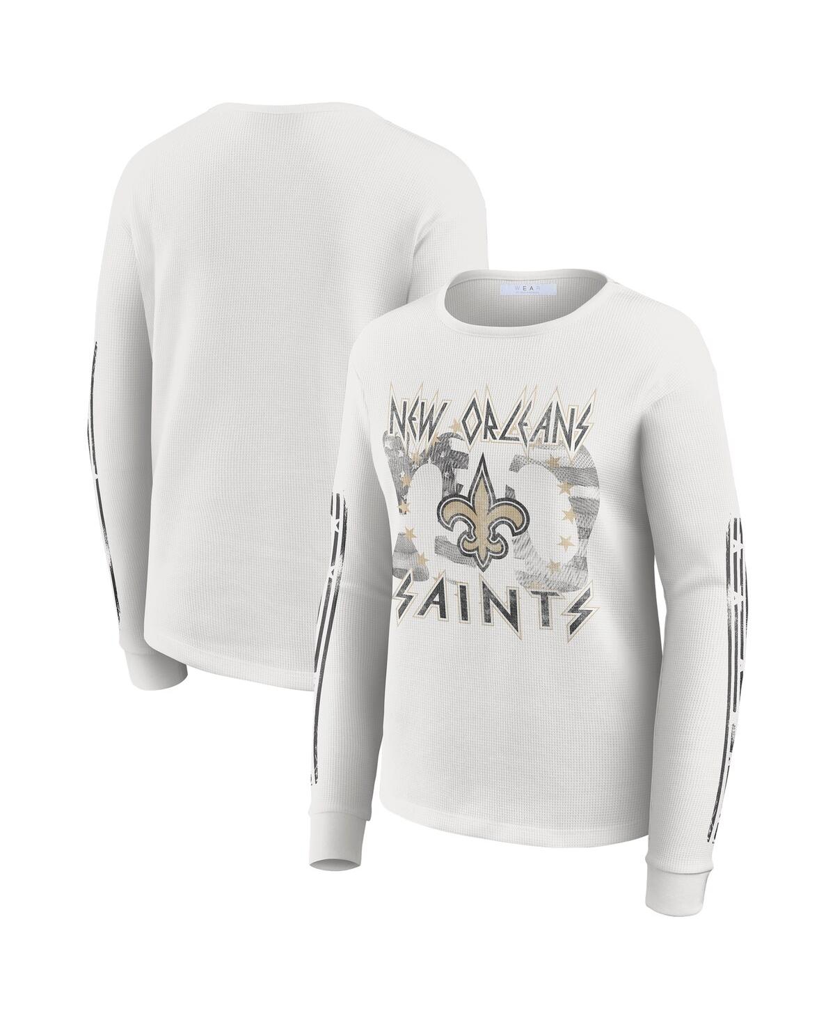 Click here for Wear by Erin Andrews Womens White New Orleans Sain... prices