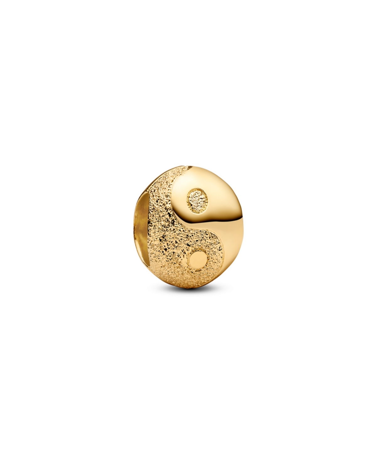 Click here for Pandora Textured Yin and Yang Mini Charms - Gold prices