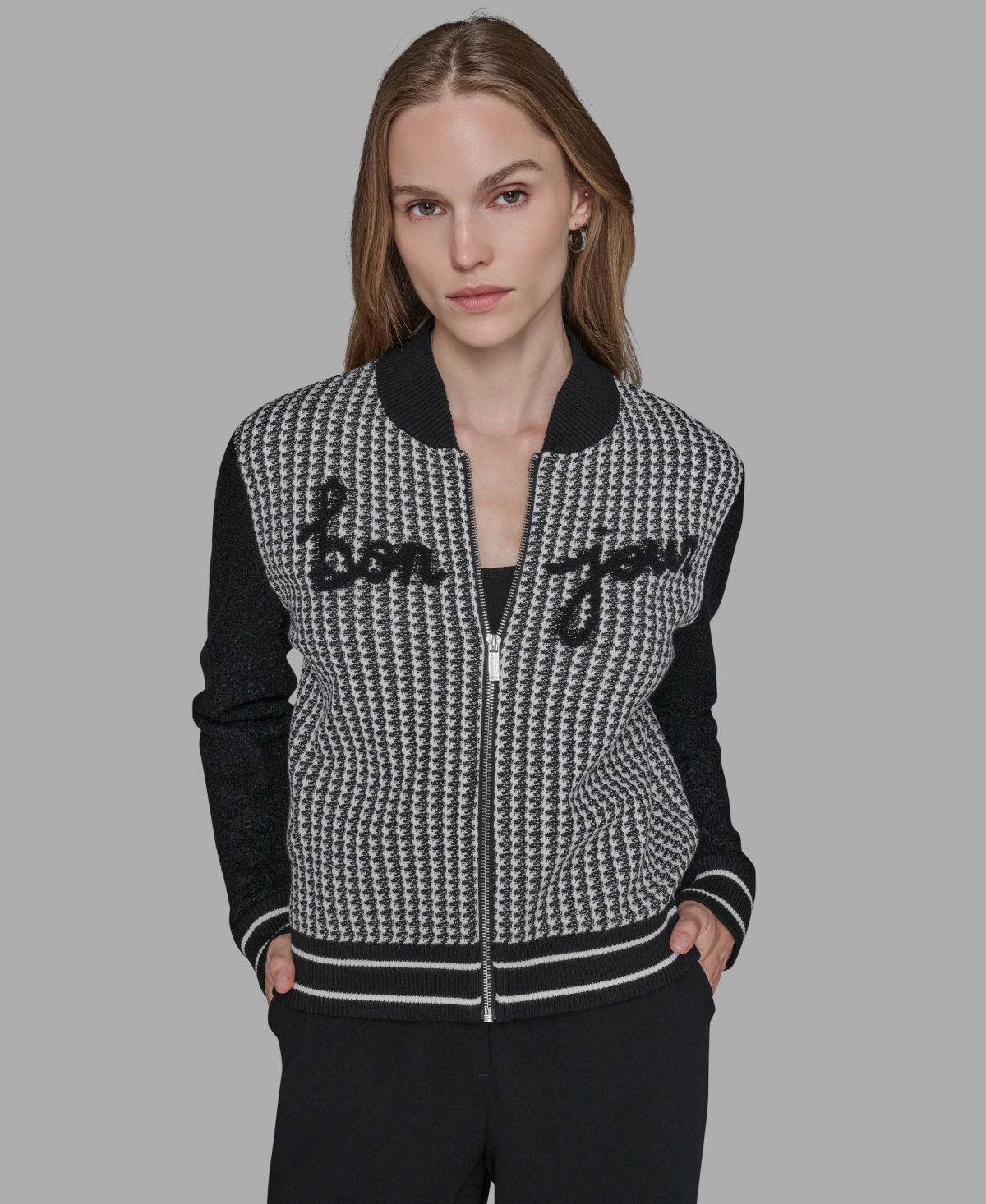Click here for Karl Lagerfeld Paris Womens Bonjour Sweater - Soft... prices