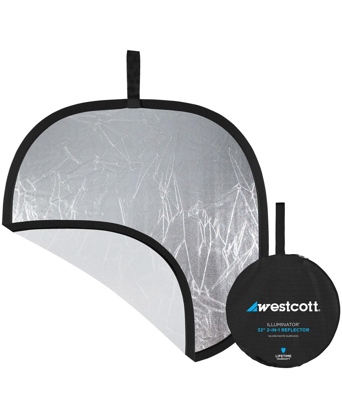 Click here for Westcott 32 Illuminator Collapsible 2-in-1 Silver/... prices