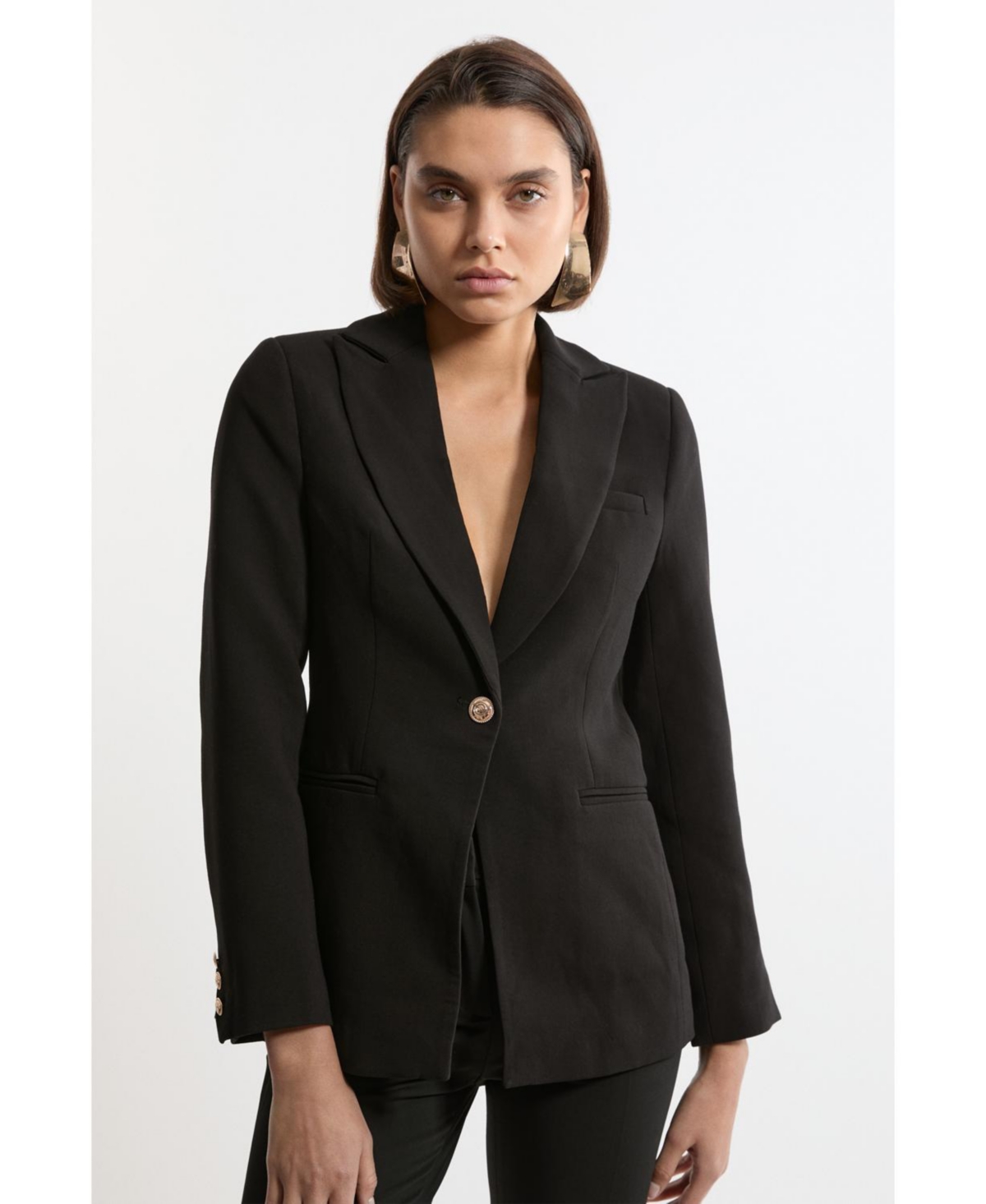Click here for Karen Millen Womens Tailored Single Breasted Blaze... prices