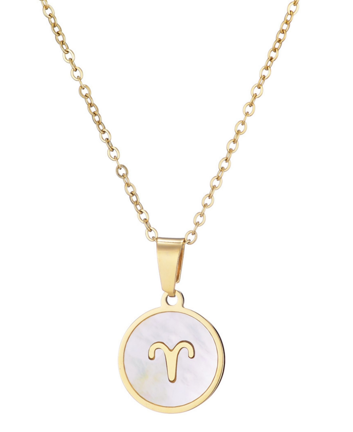 Click here for Adornia Tarnish Resistant Gold Mother of Pearl Zod... prices